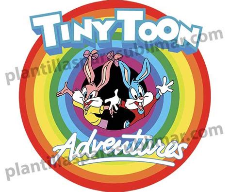 Tiny Toons Logo Vector Png Plantillas Gratis Plantillas Para Sublimar