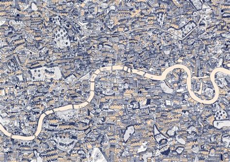 Hand Drawn London Map