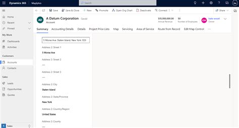 Maps Integration For Microsoft Dynamics Crm Maplytics Fall