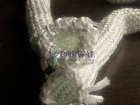 Braided Fiberglass Sleeve For Cable Protection Feature Durable Flexible Shocked Proofed At
