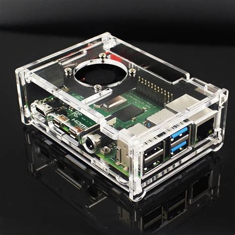 Carcasa Case Raspberry Pi B Con Ventilador MercadoLibre