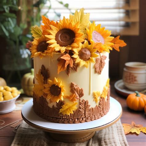 20 Fall Cake Decorating Ideas For Your Inspiring Autumn Celebrations