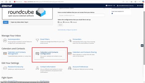 How To Sync Calendar And Contacts On Outlook By CalDAV And CardDav From CPanel IPSERVERONE