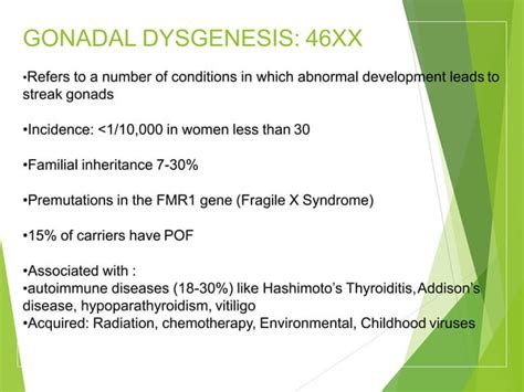 Primary Amenorrhea And Management Pptx