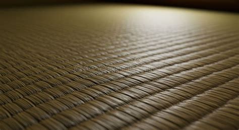 Close Up Of A Tatami Mat Typically Made From Rice Straw And Woven Rush