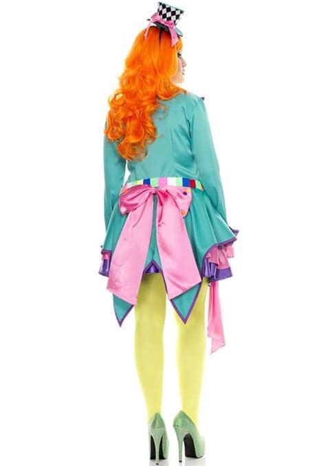 Womens Sexy Hatter Hottie Costume Dress Sexy Mad Hatter Costume