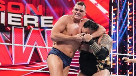 Producer For Incredible Gunther Vs Bronson Reed Wwe Raw Match Revealed