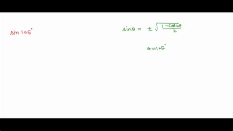 Solved Use A Half Angle Formula To Find The Exact Value Of Each