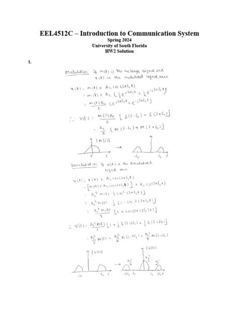 Hw2 Solution Pdf