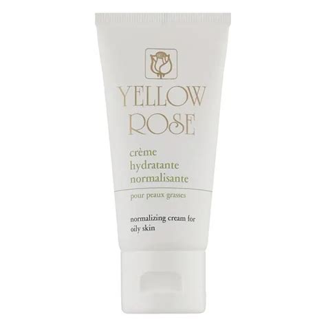 Увлажняющий нормализующий крем для жирной кожи лица, Yellow Rose Creme ...