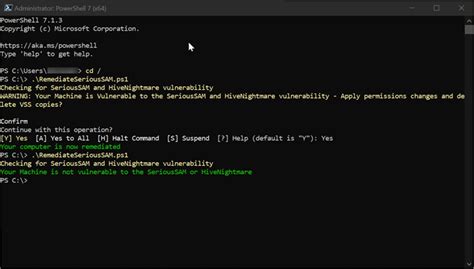 Powershell Script Workaround For Serioussam And Hivenightmare Vulnerability Virtualization Howto