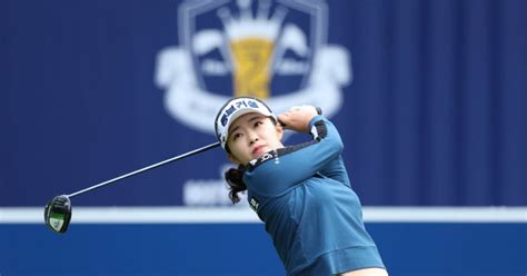 3주 연속 우승 도전 김수지 하이트진로 둘째 날은 노보기