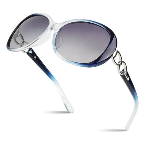 Sunier Womens Oversized Polarized Sunglasses Butterfly Shades For