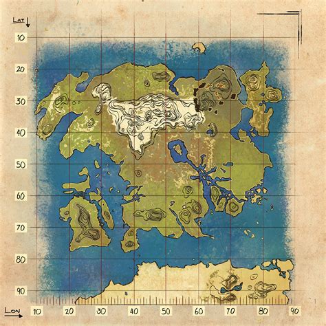 Spawn Map Lost Island Official Ark Survival Evolved Wiki