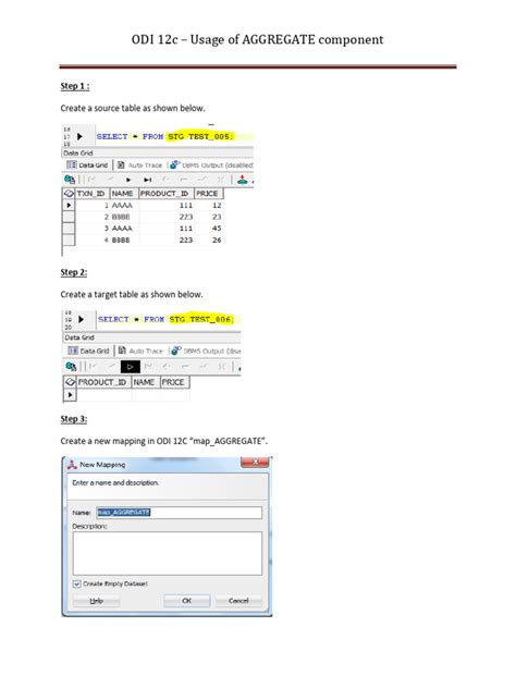 Odi 12c Aggregate Example Pdf Computer Programming Data
