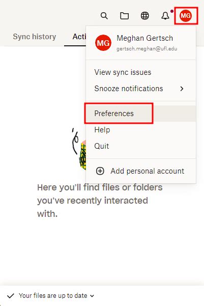 Dropbox Installation For Windows CLAS IT