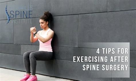 Best Exercise After Spinal Fusion Surgery Grooming Wise