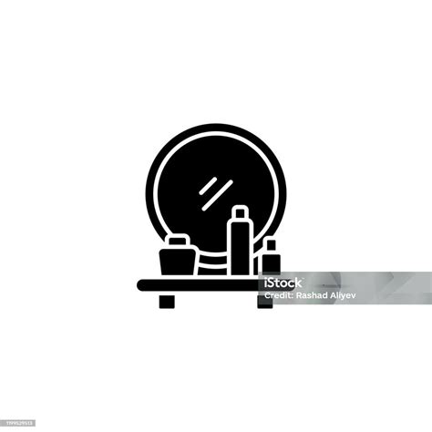 浴室鏡子傢俱圖示簡單的浴室圖示為 Ui 和 Ux網站或移動應用程式向量圖形及更多住宅房間圖片 住宅房間 傢俱 公寓 Istock