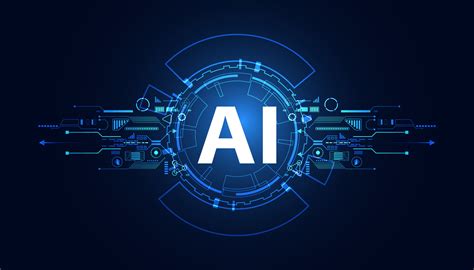Abstract Technology Ai Computing Chipset On Circuit Board Concept