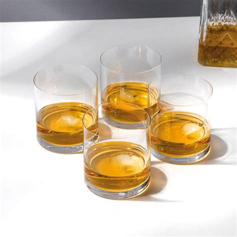 Mikasa Julie Double Whiskey Glasses Set Of 4 426ml Dusaan