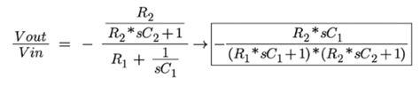 finding r and c values for an active second order bandpass filter