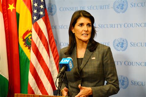 美国常驻联合国代表黑莉意外辞职 国际 人民网