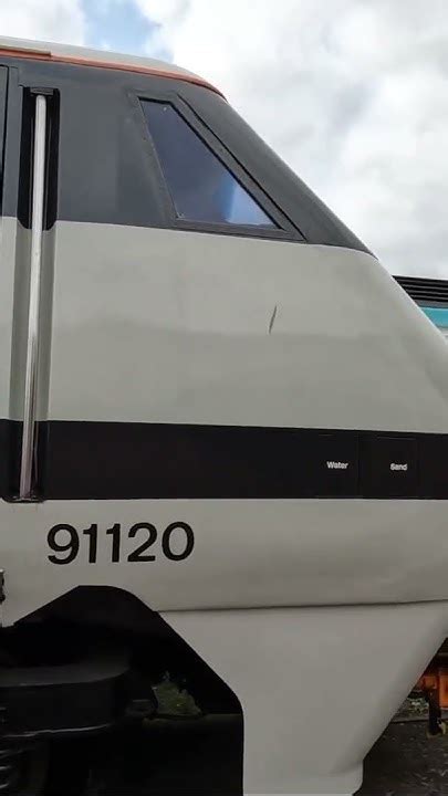 Intercity Class 91120 Looking Fresh At The Crewe Heritage Centre Train