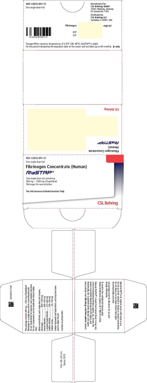 Riastap Package Insert Prescribing Information Moa