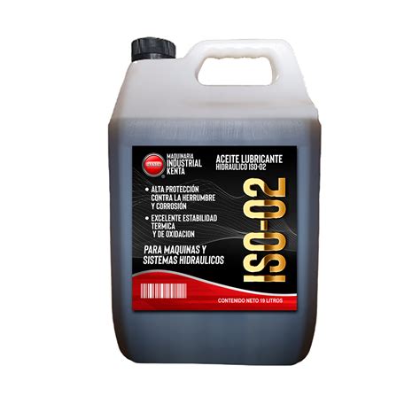 CUBETA DE LITROS DE ACEITE HIDRAULICO ISO KENTA Maquinaria Industrial KENTA