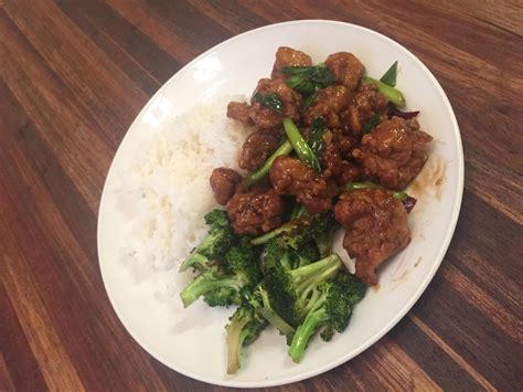 Homemade General Tsos Chicken Rfood