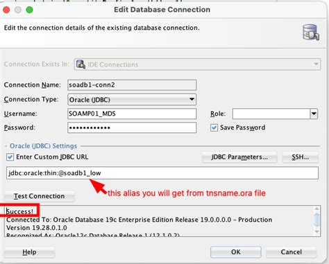 Connecting Jdeveloper To An Oracle Autonomous Database Soa Mds