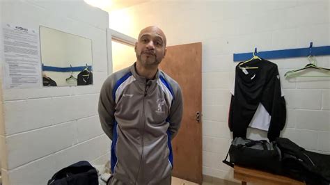 Interview Manager Martin Carruthers On Victory Over Fc United Of Manchester 4 2 23 By