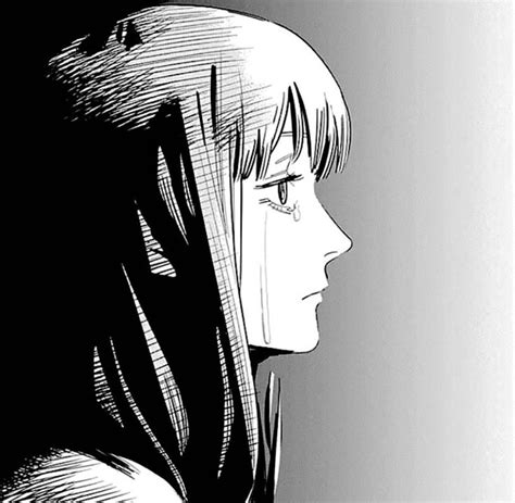 Makima Crying Watching A Movie Chainsaw Anime Girl Cute Anime Art Girl
