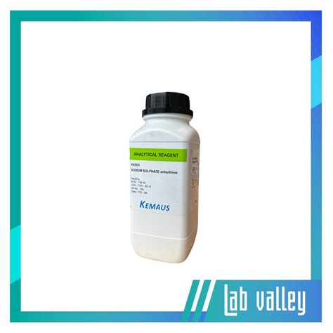 Sodium Sulfate Anhydrous Ar Grade Kemaus