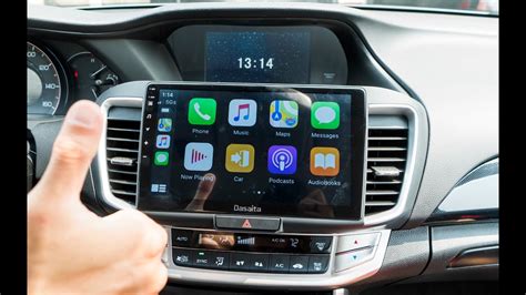 Honda Accord Android Head Unit Install 2013 2017 Apple Car Play YouTube