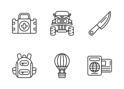 Unique Vector Line Icon Set 17469735 Vector Art At Vecteezy