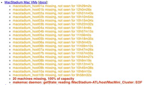 Xbuild Mac Builders Down · Issue 35109 · Golanggo · Github