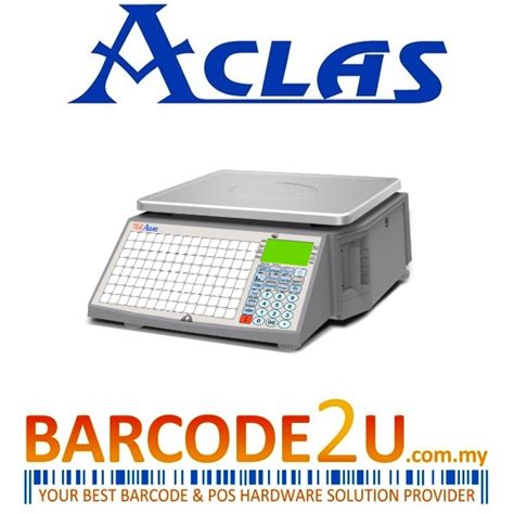 Aclas Ls2nx Label Digital Weighing Scale Shopee Malaysia