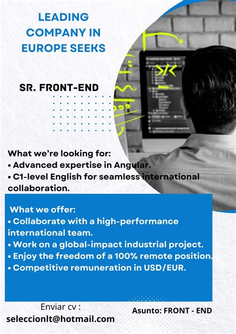 Hiring Frontenddeveloper Angularjobs Remotework Techjobs… German Tomba