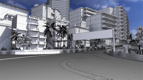 F1 Monaco Track 3d Model Turbosquid 2275216