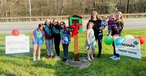 Purchase Line Girl Scout Troop Receives Girl Scout Bronze Award News
