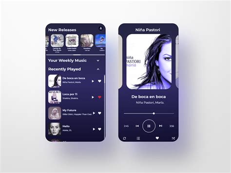 Music Player UI Design By Adil Chihani On Dribbble Music Player UI Design By Adil Chihani On Dribbble