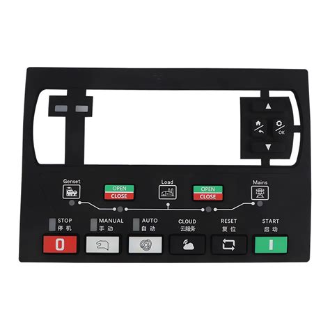 Custom Silicone Rubber Keypad Pushbutton Supplier Control Panel
