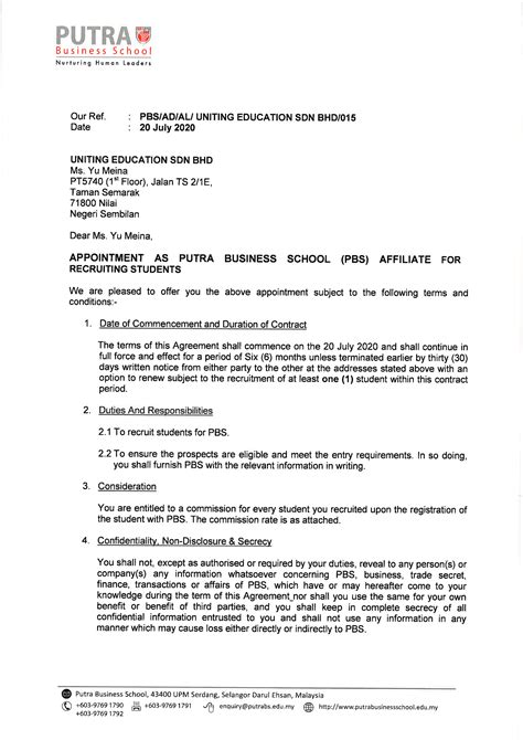 Appoinment Letter And Certificate