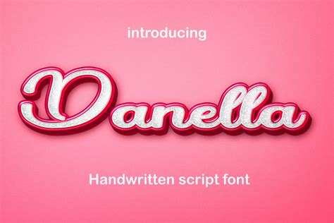 Danella Font by Diyastudio · Creative Fabrica