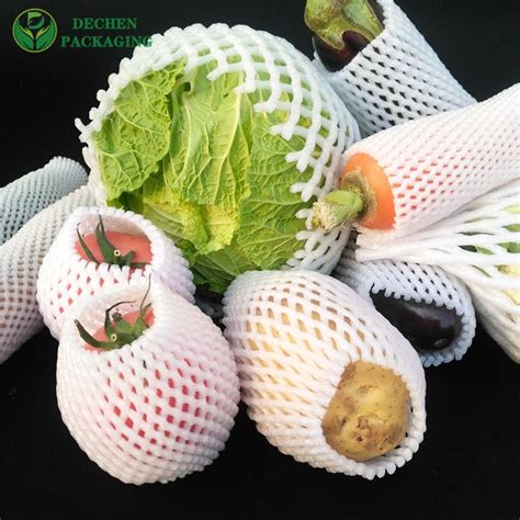 Foam Net Sleeve Foam Fruit Net Cover Plastic Foam Fruit Net Cover