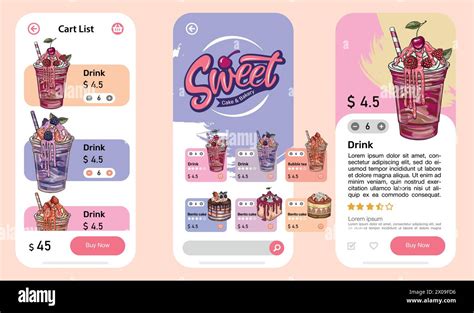 Manufacturing Onboarding Mobile App Screen Vector Template Hand Drawn