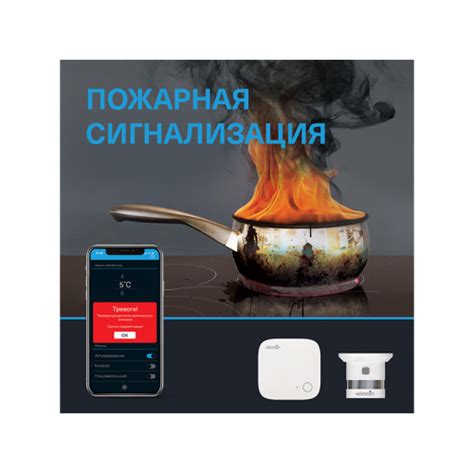 Умный дом Пожарная сигнализация HOMMYN KT-FI-LI - купить с доставкой по ...