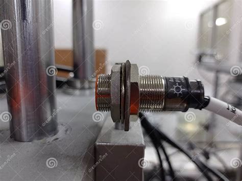 Proximity Sensor For Detecting Metal Objects Stock Image Image Of Industry Entertainment