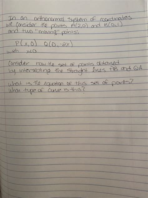 solved n orthonormal system of coordinates we consider the